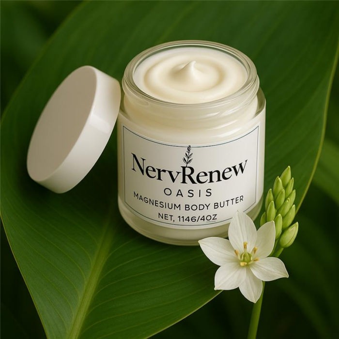 Nerve Relief Magnesium Cream // NervRenew